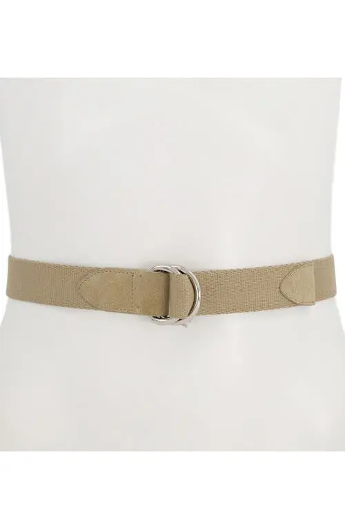 Vince D-ring Webbing Belt - Sandbar