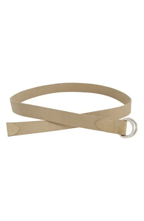 Vince D-ring Webbing Belt - Sandbar