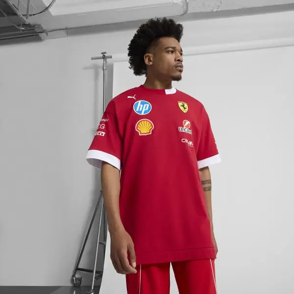 PUMA Scuderia Ferrari 2025 Replica Drivers T-shirt - Red