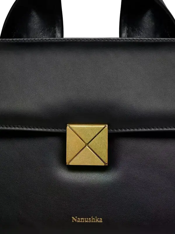 Nanushka Logo-print Tote - Black