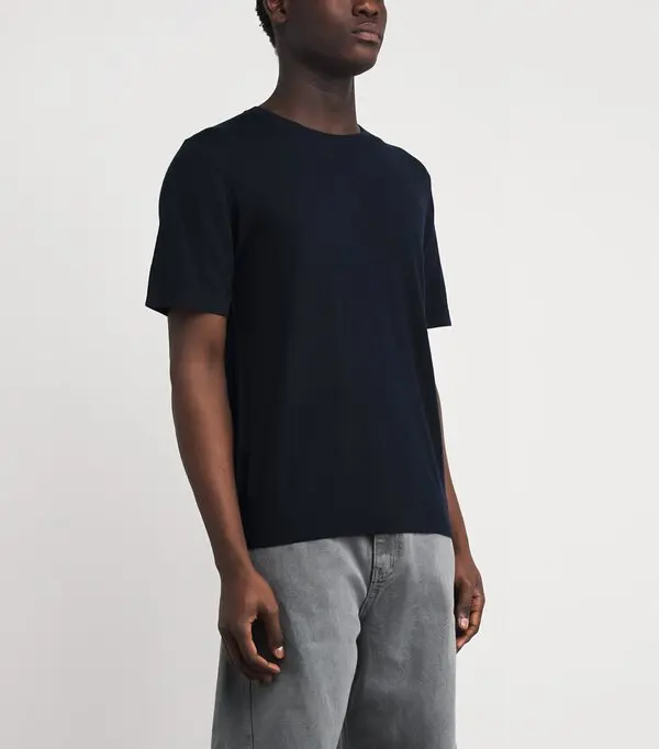 Vince Merino Wool-cashmere T-shirt
