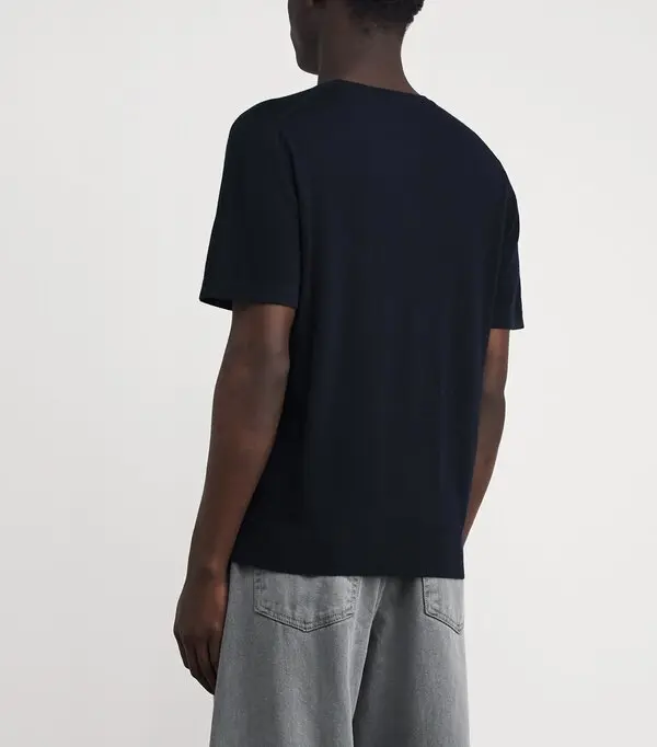 Vince Merino Wool-cashmere T-shirt