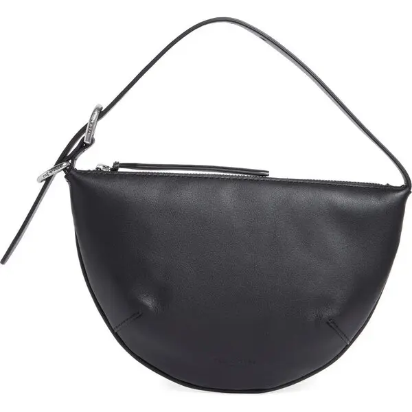 Rag & Bone Small Mercer Leather Hobo Bag - Black