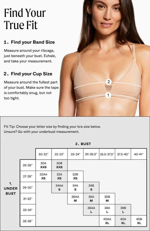 Pepper Limitless Wirefree Scoop Bra - Buff