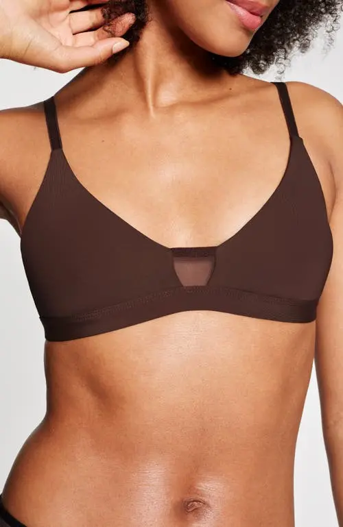 Pepper Limitless Wirefree Scoop Bra - Espresso