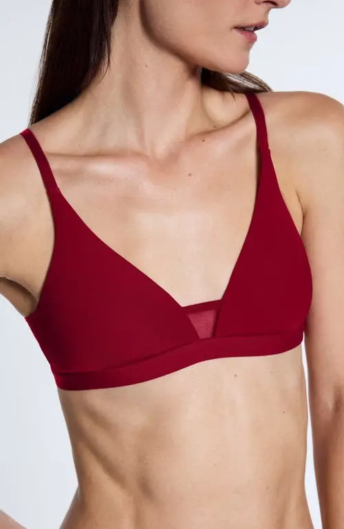 Pepper Limitless Wirefree Scoop Bra - Scarlet