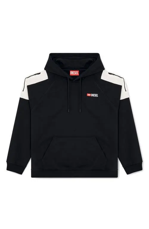 DIESEL® Cotton-blend Fleece Hoodie