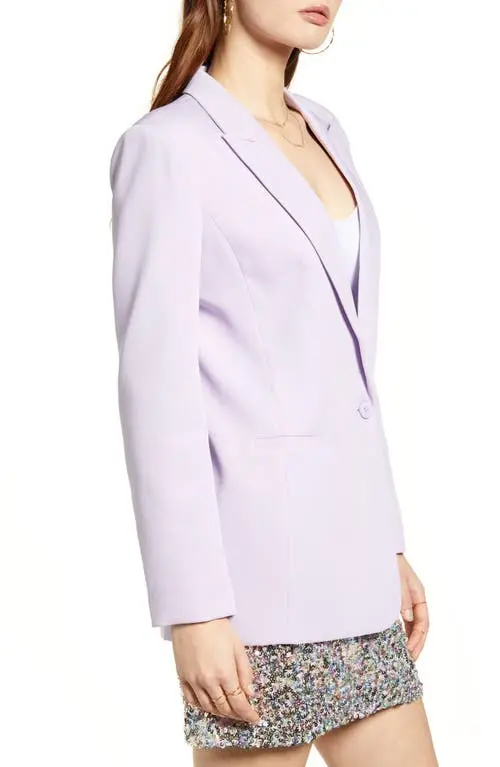 Endless Rose Tailored Blazer - Lilac