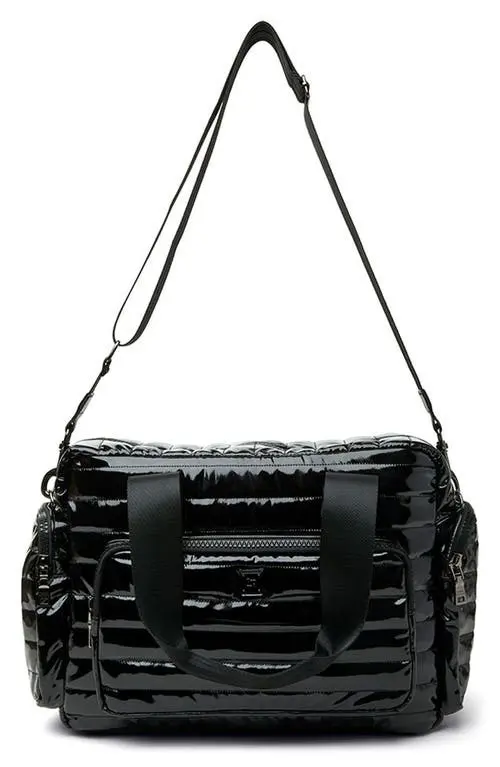 THINK ROYLN Voyager Travel Bag - Black Patent
