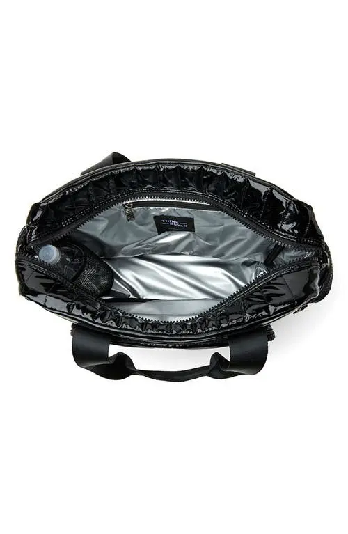 THINK ROYLN Voyager Travel Bag - Black Patent