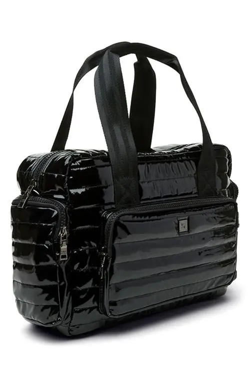 THINK ROYLN Voyager Travel Bag - Black Patent