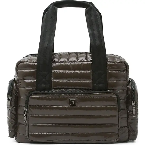 THINK ROYLN Voyager Travel Bag - Glossy Chocolate