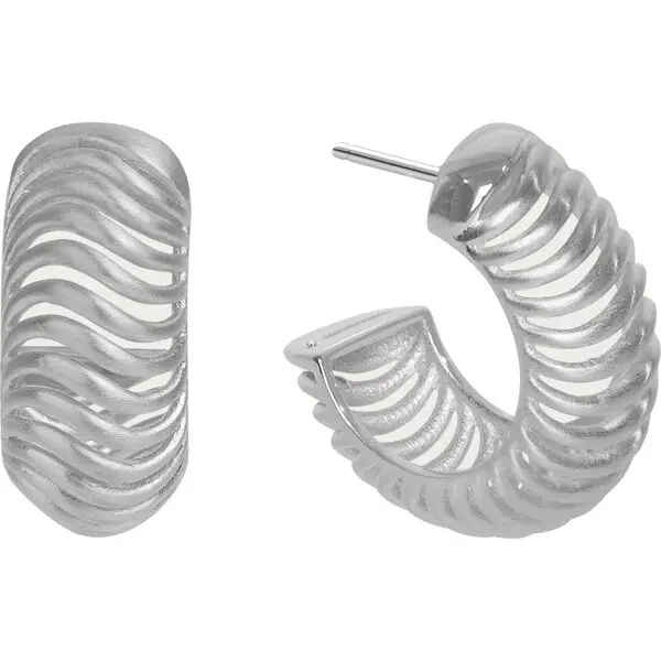 DEAN DAVIDSON Trancoso Hoop Earrings - Silver