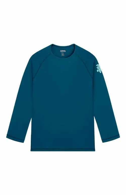 Vilebrequin Solid Long Sleeve Rashguard - Paon