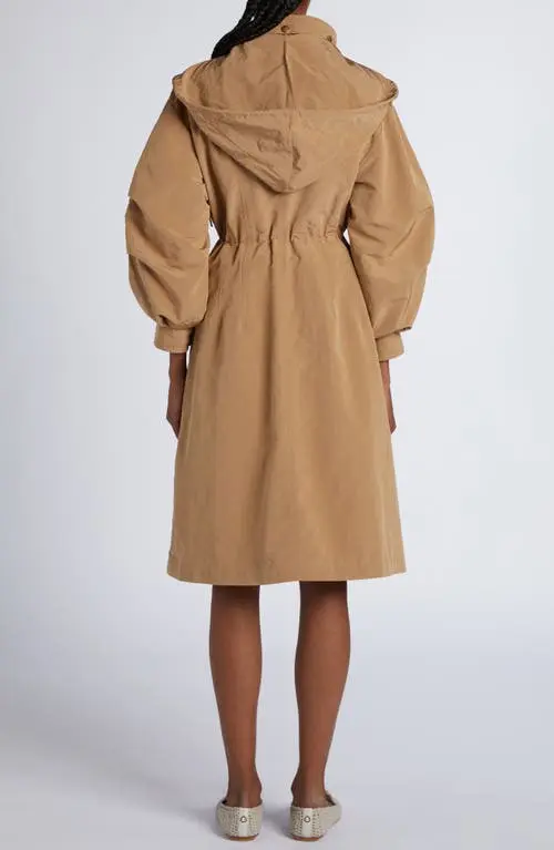 Moncler Nantes Gabardine Parka - Beige