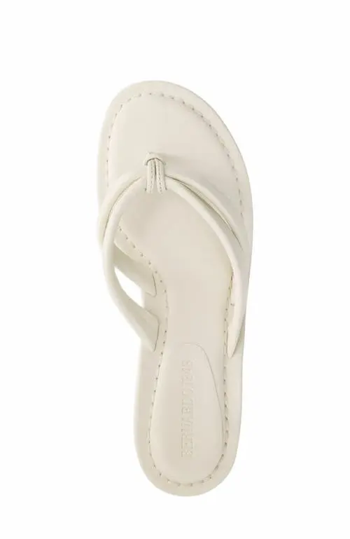 Bernardo Bernardo1946 Footwear Miami 55 Kitten Heel Sandal - Off White