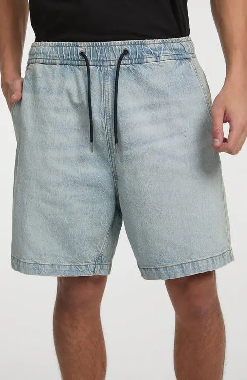 Guess Denim Drawstring Shorts - Gal1