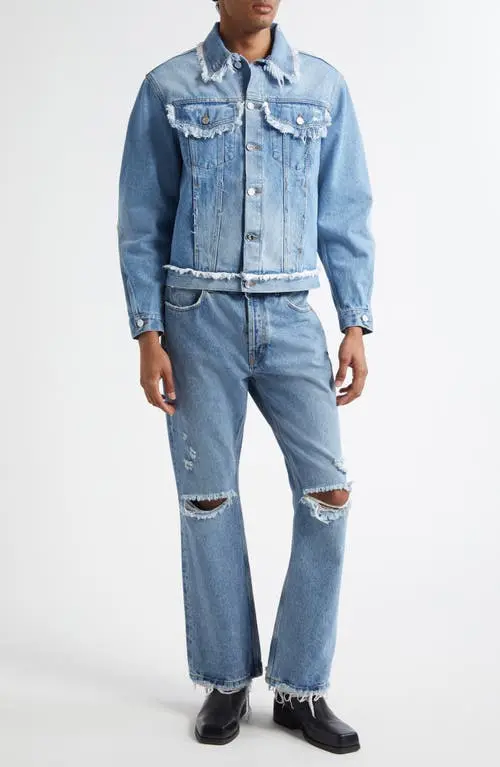 Séfr Rider Ripped Bootcut Jeans