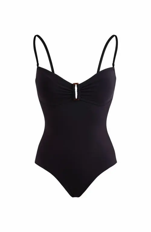 Vilebrequin Solid Bandeau One-piece Swimsuit