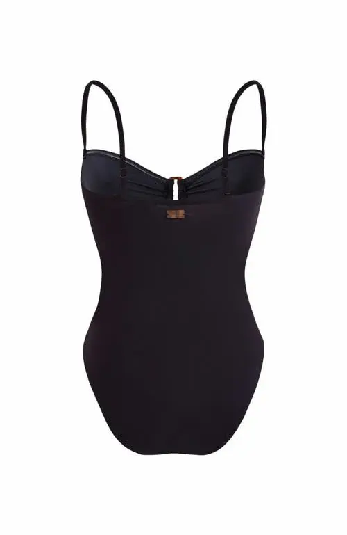 Vilebrequin Solid Bandeau One-piece Swimsuit