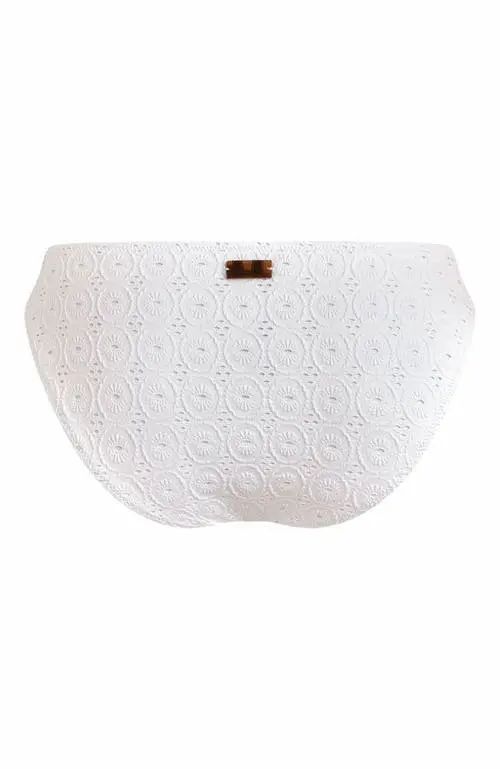 Vilebrequin Broderie Anglaise Midi Brief Bikini Bottom