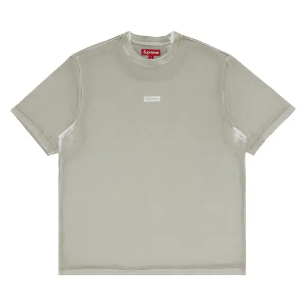 Supreme Overprint Small Box Short-sleeve Top - Grey