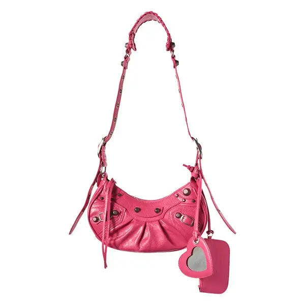 Balenciaga Le Cagole Shoulder Bag Xs - Pink