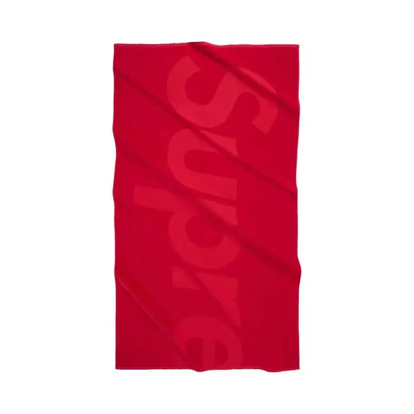 Supreme Tonal Logo Towel - Red