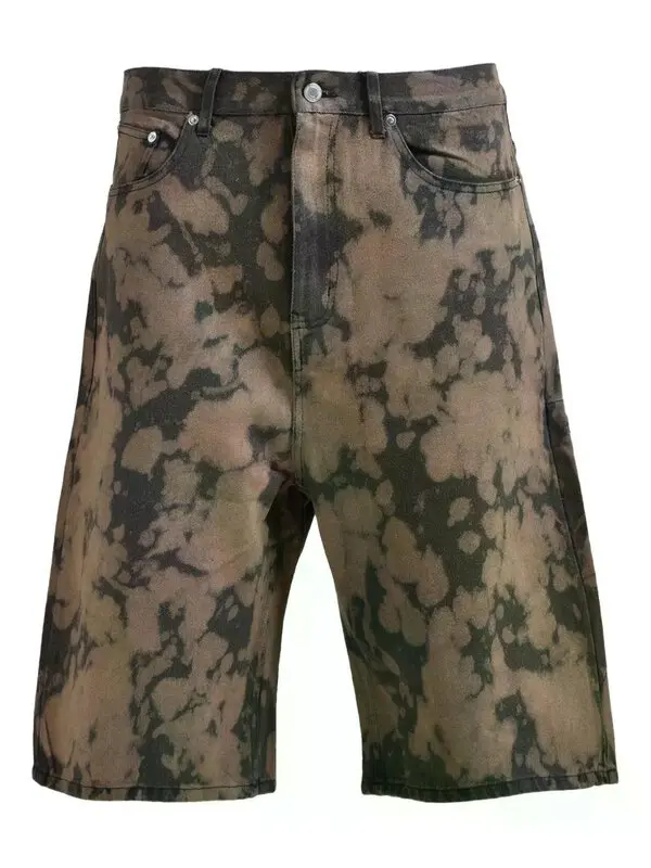 BREATH Tie-dye Cotton Shorts