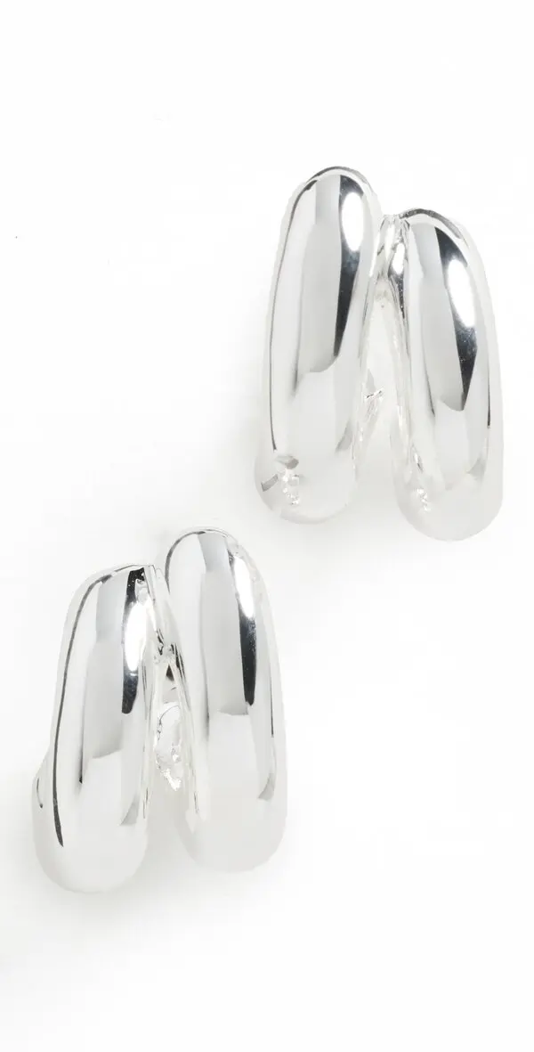 Jenny Bird Mini Florence Earrings - Silver