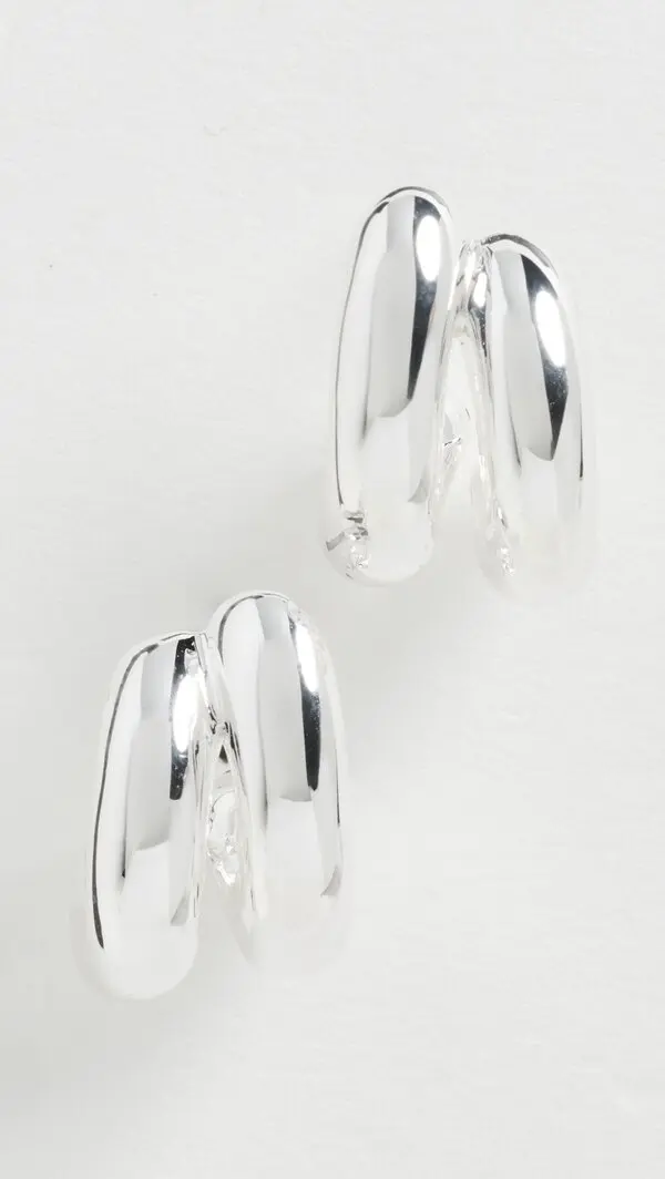 Jenny Bird Mini Florence Earrings - Silver