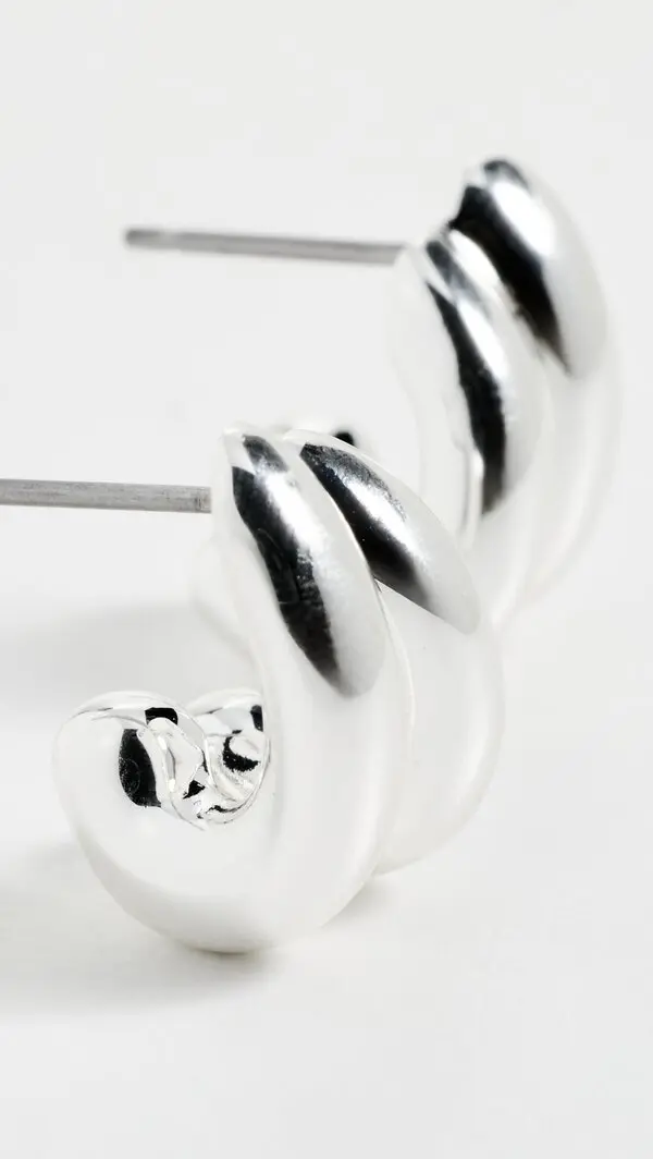 Jenny Bird Mini Florence Earrings - Silver