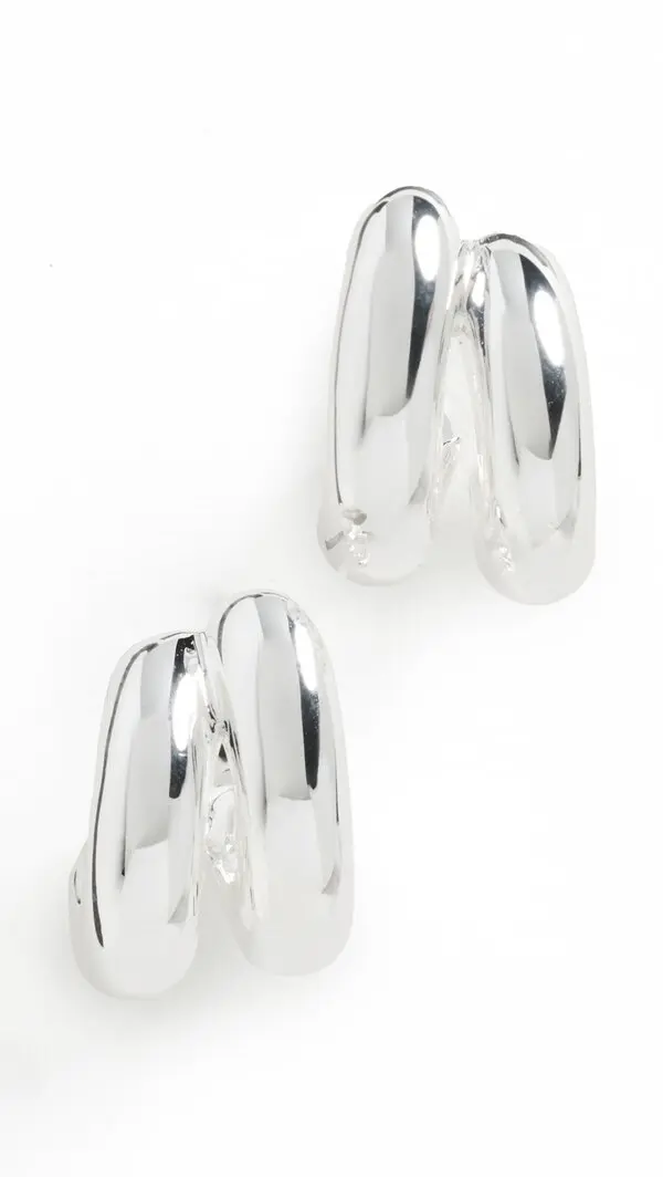 Jenny Bird Mini Florence Earrings - Silver