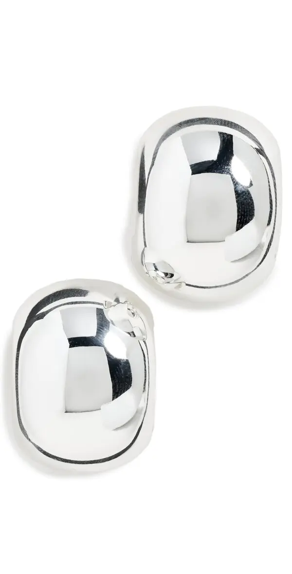 Jenny Bird Gemma Hoop Earrings - Silver