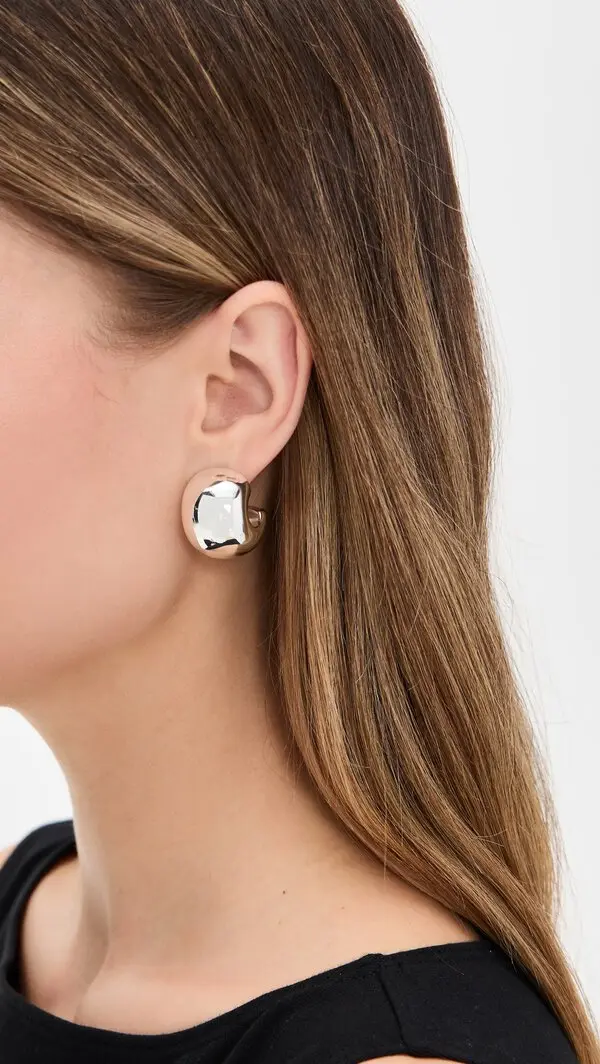 Jenny Bird Gemma Hoop Earrings - Silver