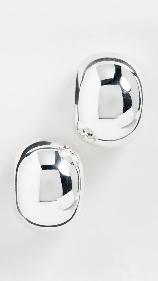 Jenny Bird Gemma Hoop Earrings - Silver
