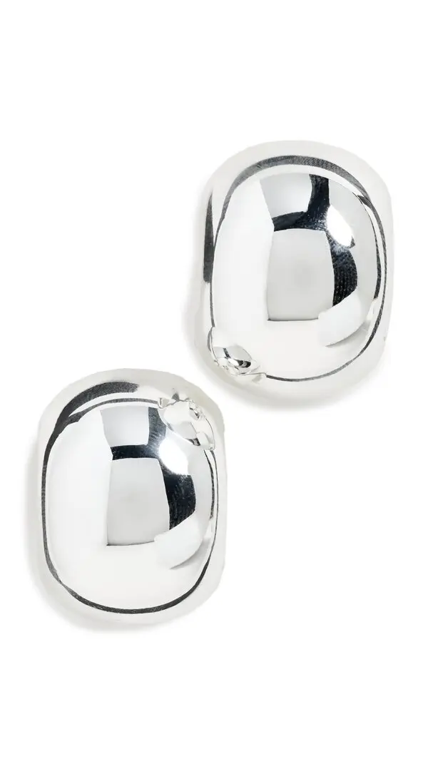 Jenny Bird Gemma Hoop Earrings - Silver