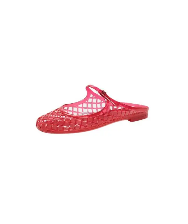 Tory Burch Mary Jane Jelly Flats - Red Volcano
