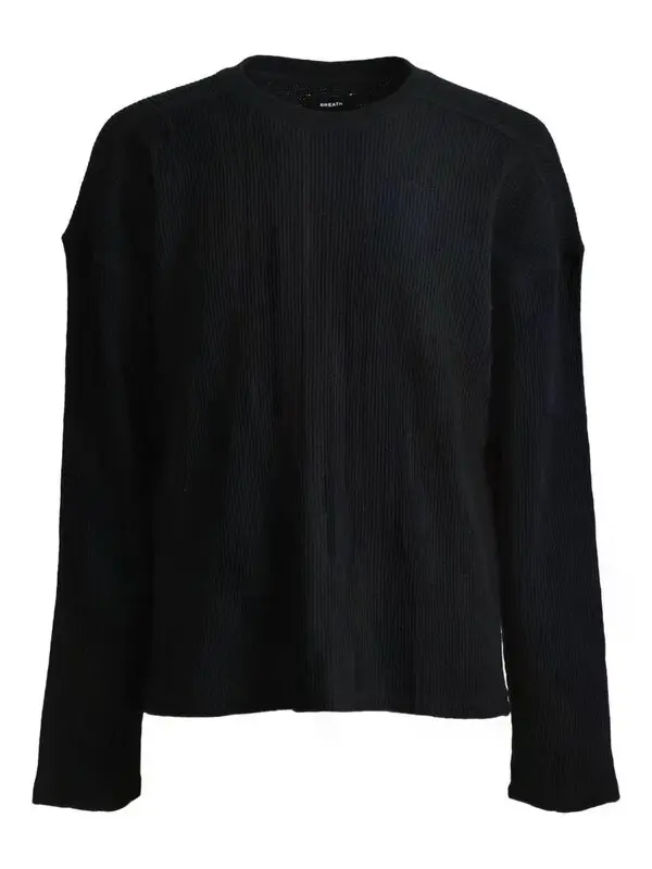 BREATH Cotton T-shirt - Black