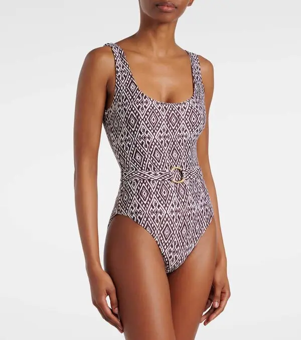 Melissa Odabash Rio Belted Swimsuit