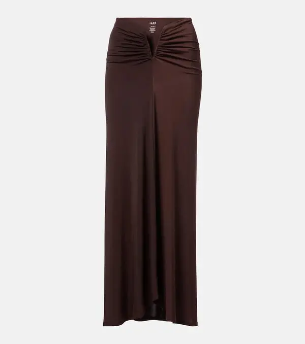 Jade Swim Skyla Maxi Skirt - Brown