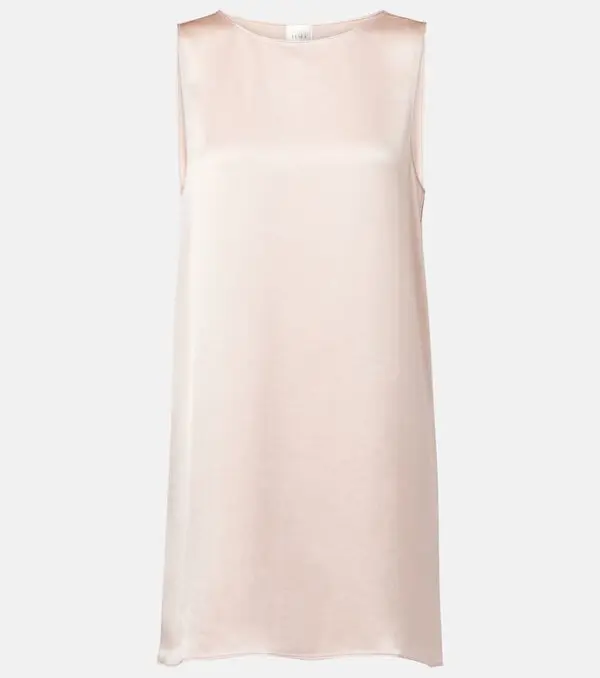 LESET Barb Satin Minidress