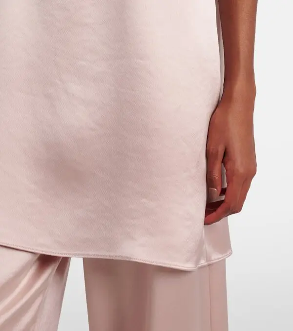 LESET Barb Satin Minidress
