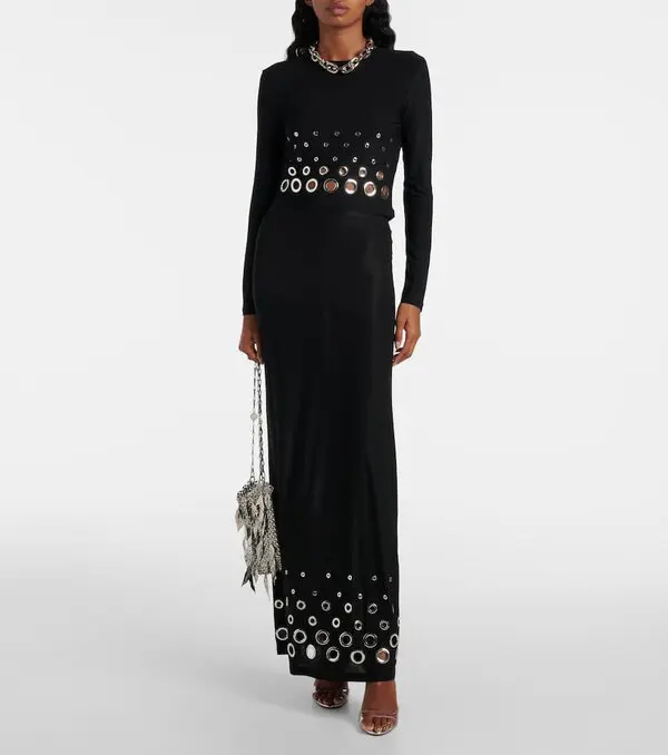 Rabanne Embellished Maxi Skirt