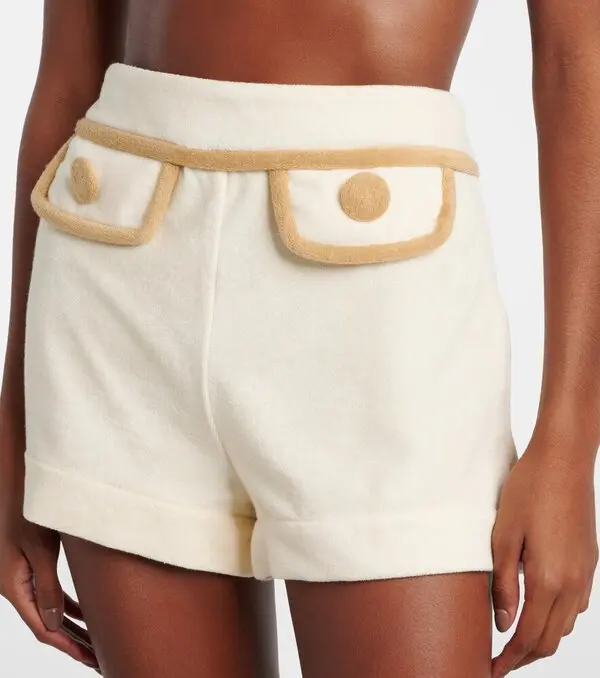 ADRIANA DEGREAS Colorblocked Shorts