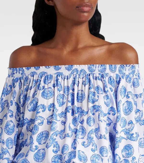 Melissa Odabash Micha Printed Minidress