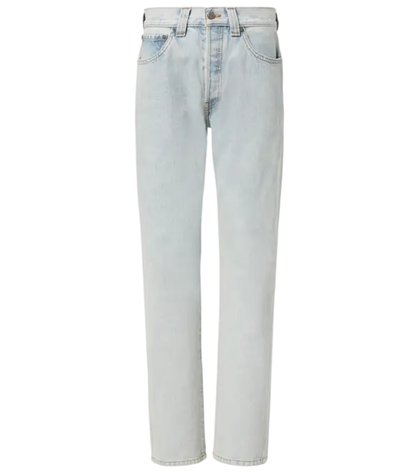 Khaite Callum Straight Leg Jeans - Blue