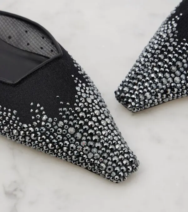 JIMMY CHOO Vivi Embellished Mules