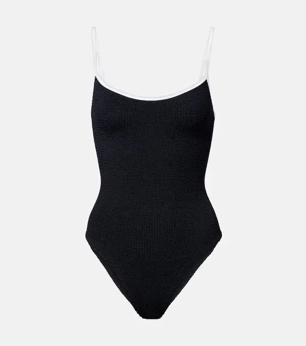 Hunza G Pamela One Piece Swimsuit - Black