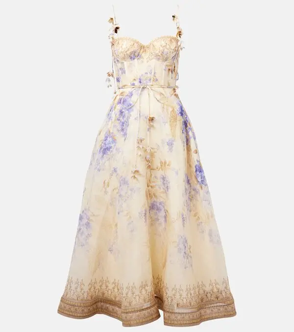Zimmermann - Zimmermann Dawning Floral Midi Dress
